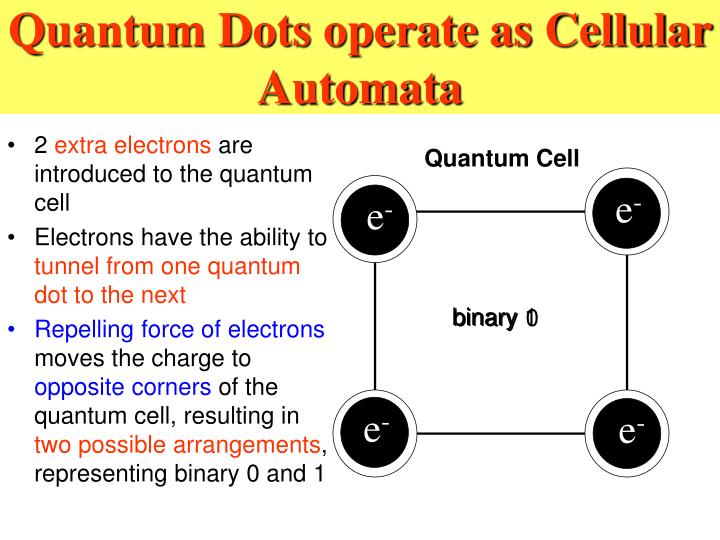 PPT - Quantum Dots and Quantum Dot Cellular Automata PowerPoint Presentation - ID:276645