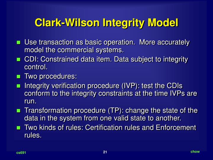 PPT - Integrity Policies PowerPoint Presentation - ID:276815