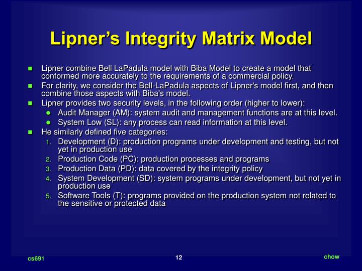 PPT - Integrity Policies PowerPoint Presentation - ID:276815