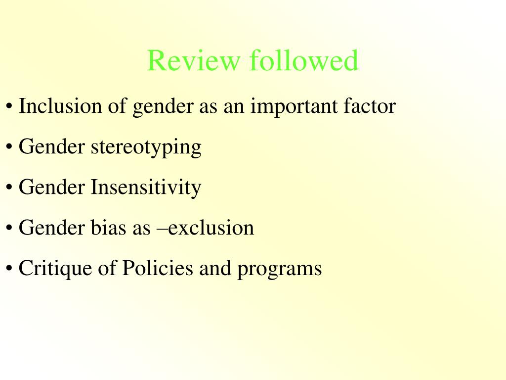PPT - Gender Review of Textbooks of Preventive and Social Medicine ...
