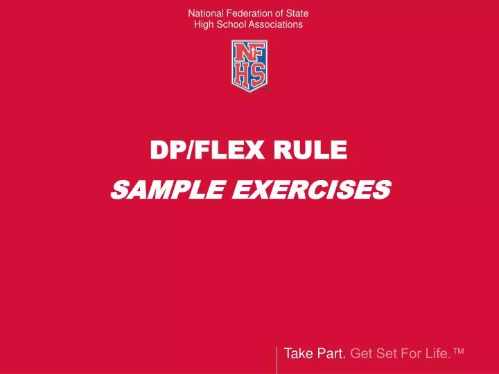 PPT - DP/FLEX RULE SAMPLE EXERCISES PowerPoint Presentation, free ...