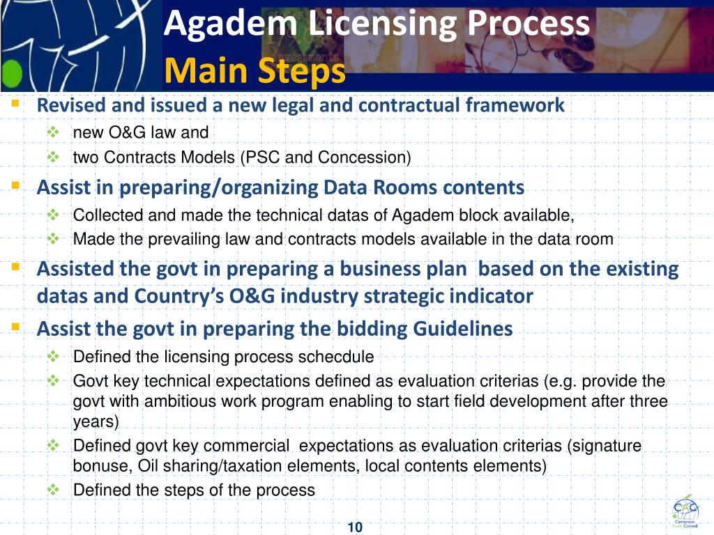 PPT - Streamlining oil & gas block Licensing process to boost states ...
