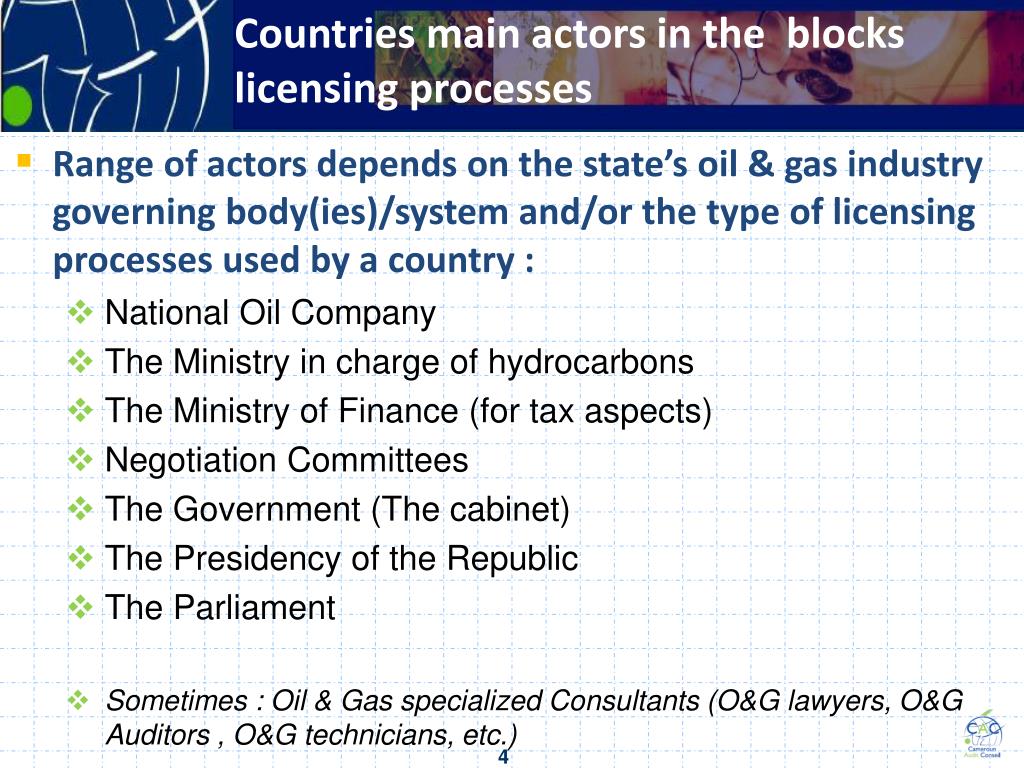 PPT - Streamlining oil & gas block Licensing process to boost states ...