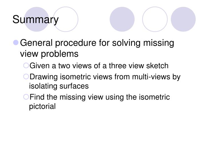 PPT - Introduction to Engineering 3-D Sketch from a Multi-view Drawing ...
