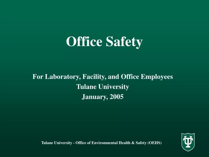 PPT - Office Safety PowerPoint Presentation, free download - ID:278230