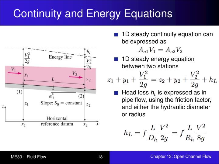 PPT - Chapter 13: Open Channel Flow PowerPoint Presentation - ID:279088