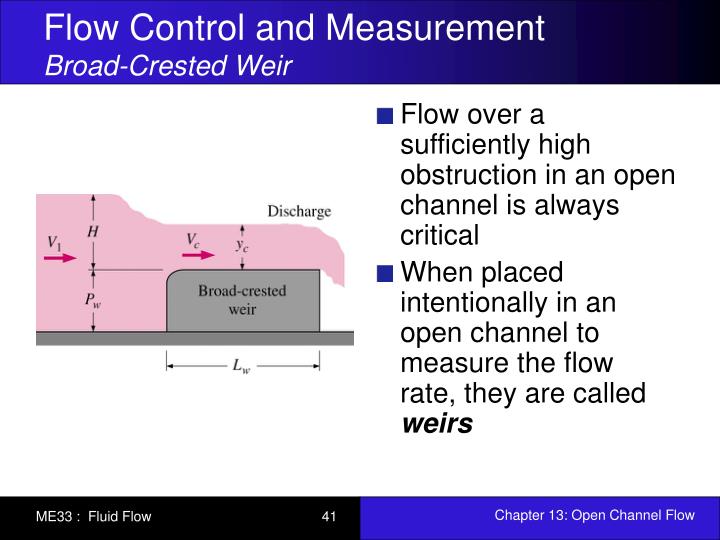 PPT - Chapter 13: Open Channel Flow PowerPoint Presentation - ID:279088