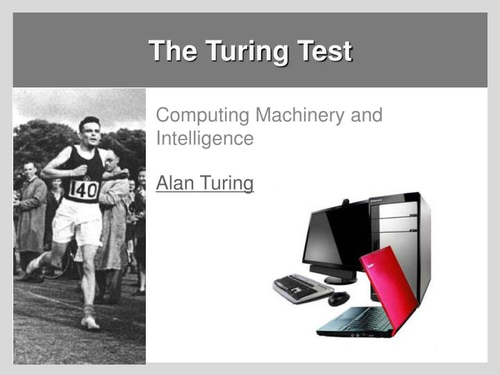 PPT - The Turing Test PowerPoint Presentation, free download - ID:279445