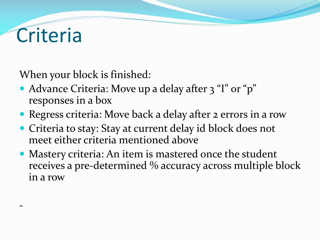 Ppt Aba And Discrete Trial Teaching Powerpoint Presentation Free