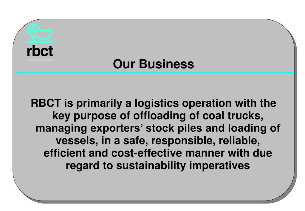 PPT - RBCT’s readiness for 91 million tonnes PowerPoint Presentation ...
