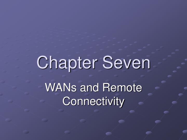 PPT - Chapter Seven PowerPoint Presentation, free download - ID:280024