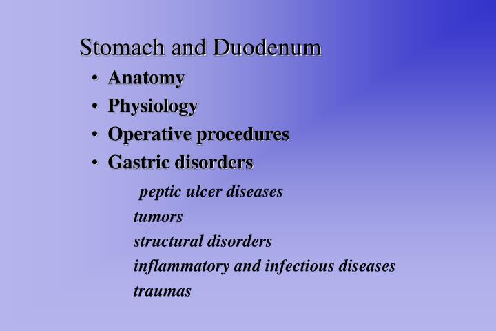 PPT - Stomach and Duodenum PowerPoint Presentation, free download - ID ...