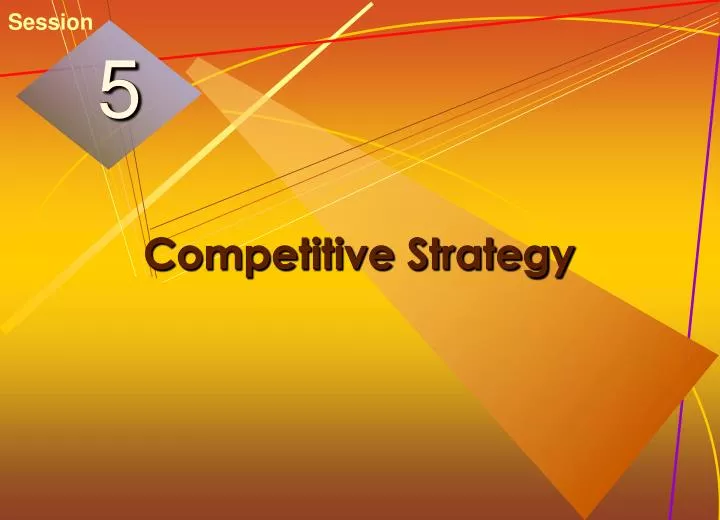 PPT - Competitive Strategy PowerPoint Presentation, free download - ID ...