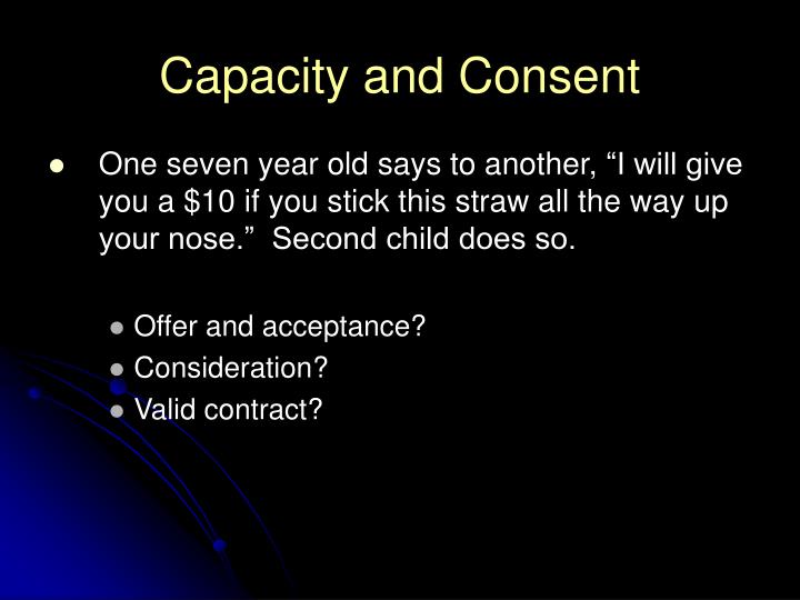 PPT - Capacity and Consent PowerPoint Presentation, free download - ID ...