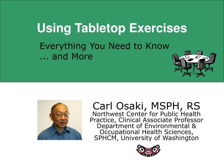PPT - Using Tabletop Exercises PowerPoint Presentation, free download ...