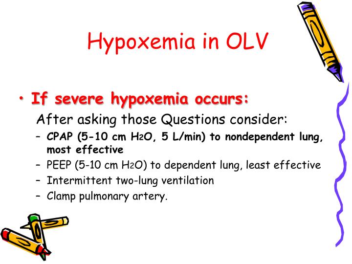 PPT - Intraoperative Hypoxia During Thoracic Surgery PowerPoint ...