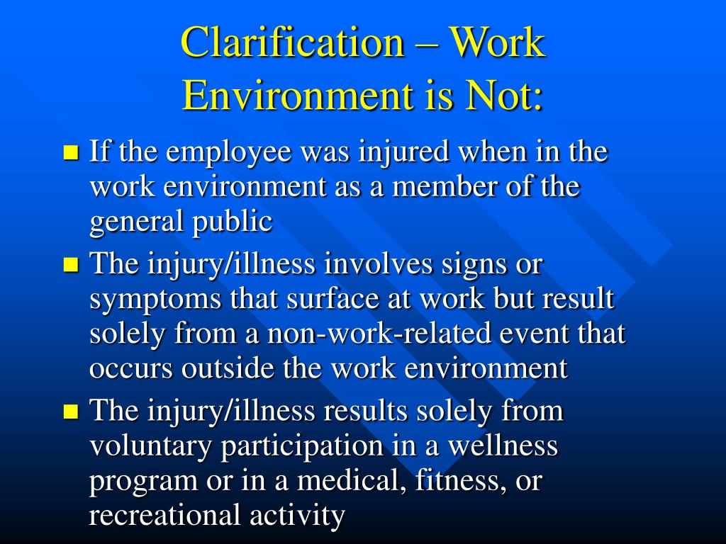 PPT - OSHA Recordkeeping Training – New Regulation PowerPoint ... PPT - OSHA Recordkeeping Training – New Regulation PowerPoint ...