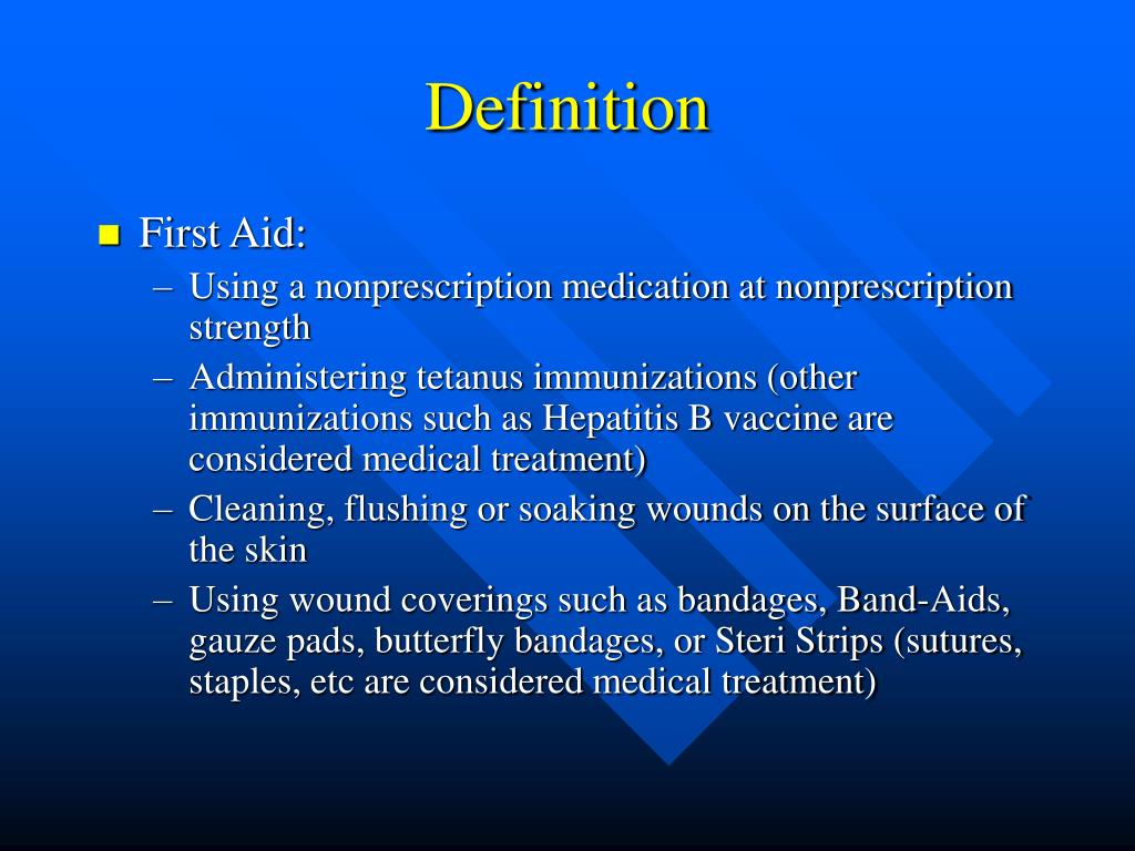 PPT - OSHA Recordkeeping Training – New Regulation PowerPoint ... PPT - OSHA Recordkeeping Training – New Regulation PowerPoint ...