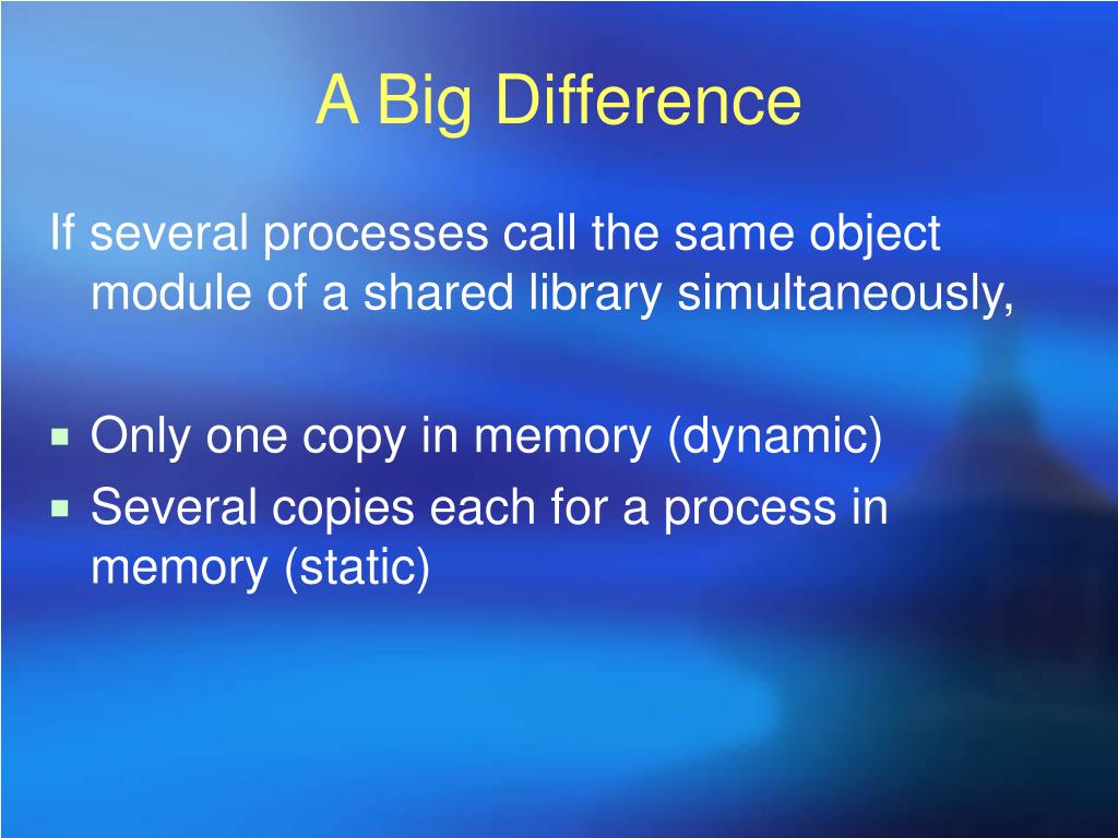 PPT - Static Linking VS. Dynamic Linking PowerPoint Presentation, free ... PPT - Static Linking VS. Dynamic Linking PowerPoint Presentation, free ...