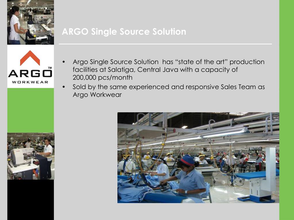 PPT - Part of ARGO PANTES A Division of the Argo Manunggal Group amt.co ...