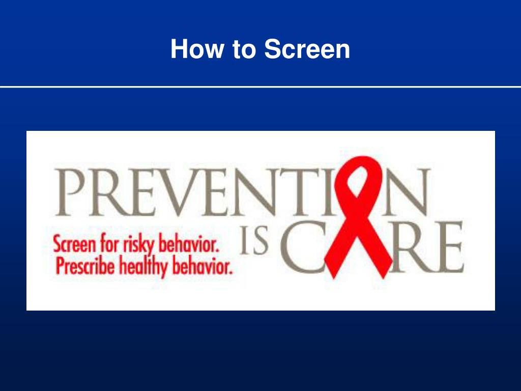 PPT - Incorporating HIV Prevention into the Medical Care of Persons ...