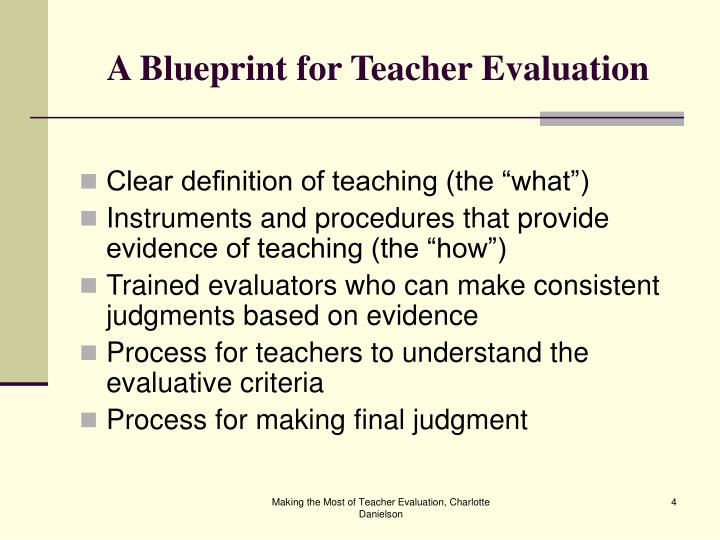 PPT - An Introduction to Teacher Evaluation PowerPoint Presentation ...