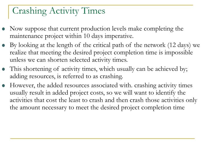 PPT - PROJECT SCHEDULING: PERT/CPM PowerPoint Presentation - ID:284810