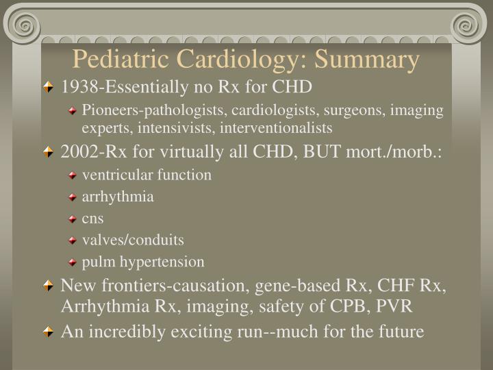PPT - The History of Pediatric Cardiology and Cardiovascular Surgery ...