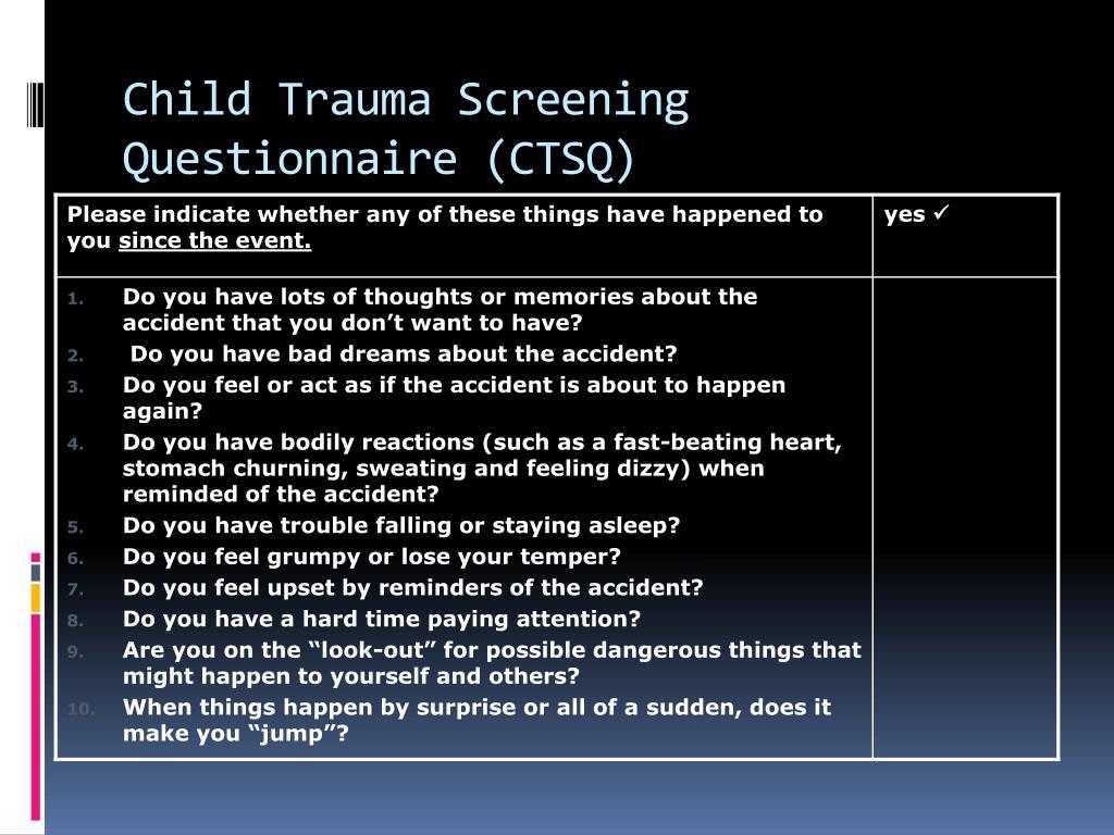PPT - Psychological Impact of Injury in Children Justin Kenardy ...