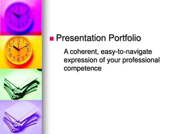 PPT - Using a Standards-Based Portfolio as a Formative and Summative ...
