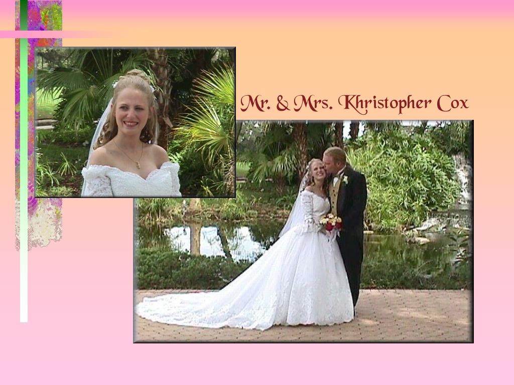 PPT - The Wedding Celebration of Krista Michelle Ellis and Khristopher ...