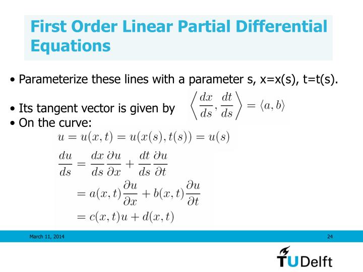 PPT - First Order Partial Differential Equations PowerPoint ...