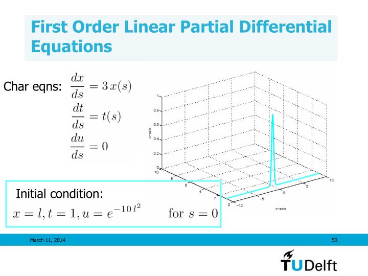 PPT - First Order Partial Differential Equations PowerPoint ...