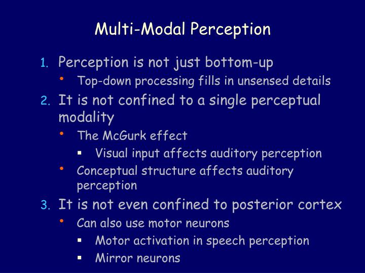 PPT - Language and Perception PowerPoint Presentation - ID:286286