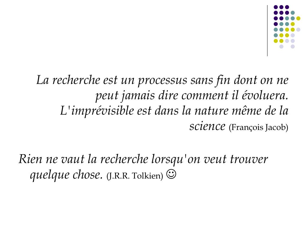 PPT - Activité 6 : Les étapes d’une démarche de recherche efficace ...