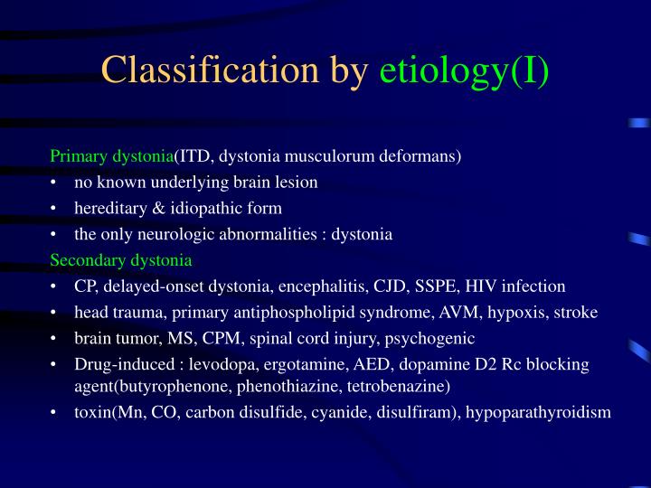 PPT - Dystonia Neurologist Dr. Park PowerPoint Presentation - ID:286501