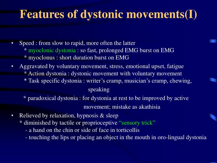 PPT - Dystonia Neurologist Dr. Park PowerPoint Presentation - ID:286501