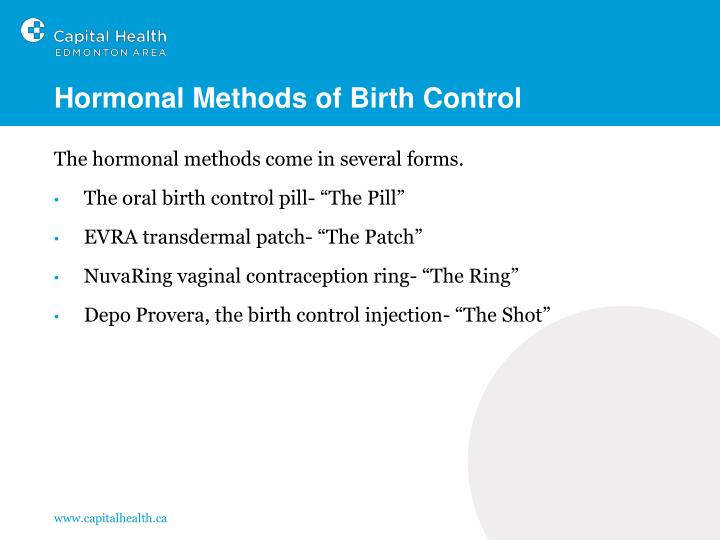 Ppt Hormonal Methods Of Birth Control Powerpoint Presentation Free