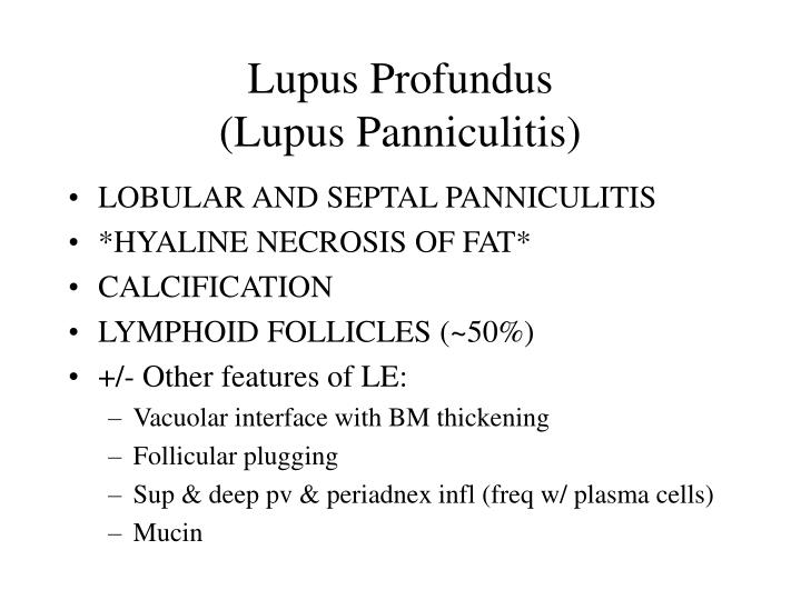 PPT - PANNICULITIS PowerPoint Presentation - ID:287323