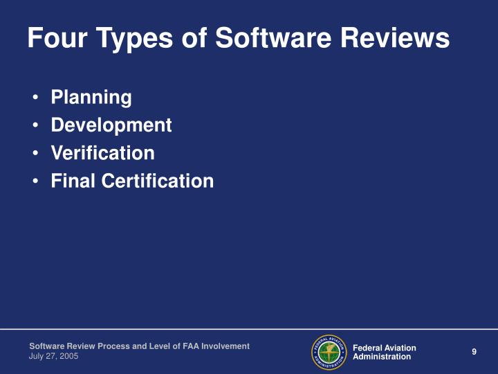 PPT - Software Review Process and Level of FAA Involvement PowerPoint ...