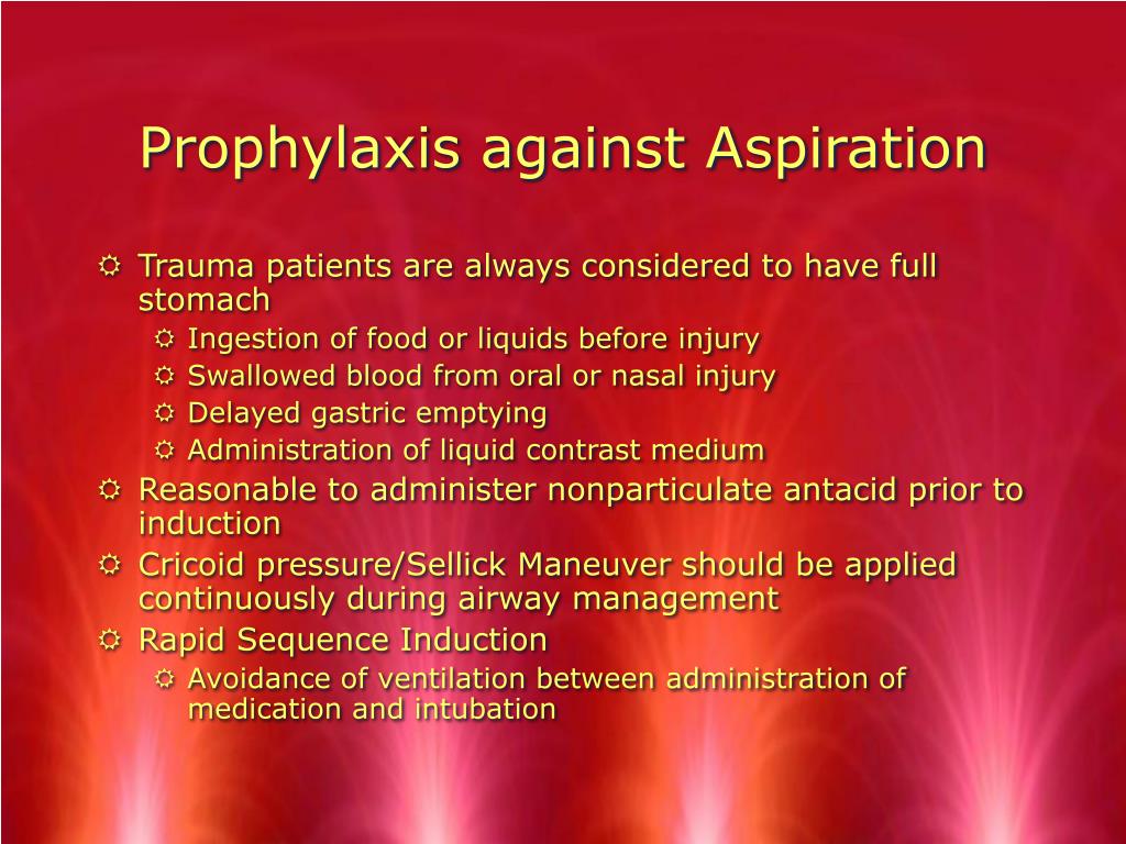 PPT - Anesthesia for Trauma Christopher DeSantis, MD Anesthesiology CA ...