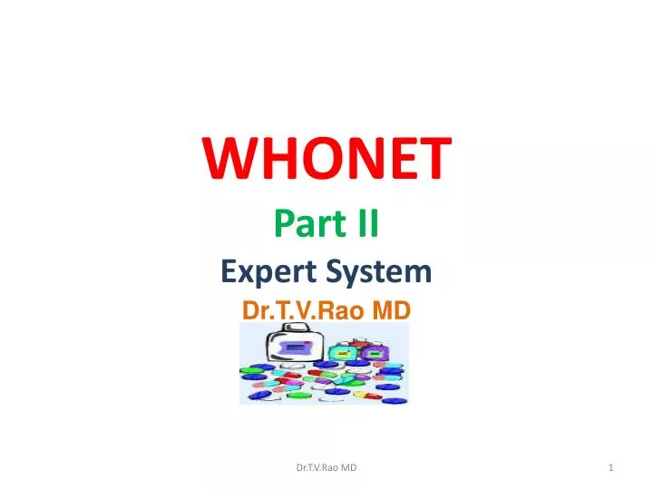 PPT - WHONET EXPERT SYSTEM PowerPoint Presentation, free download - ID ...