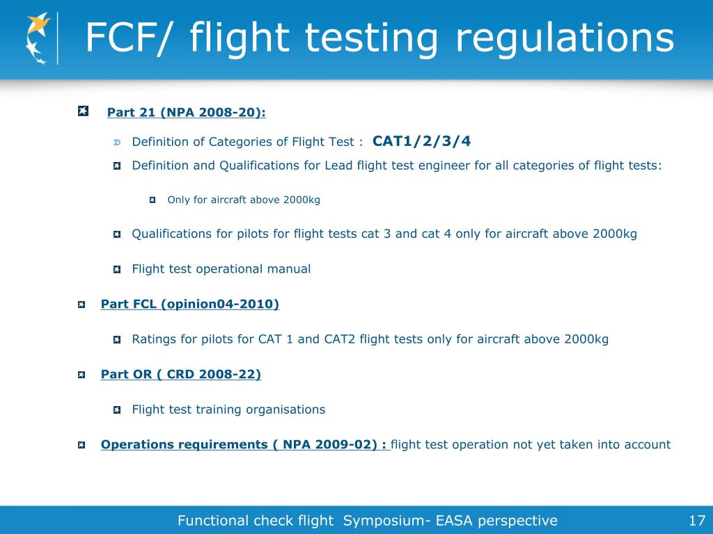 PPT - Functional Check Flight Symposium Vancouver , 8 February 2011 FCF ...