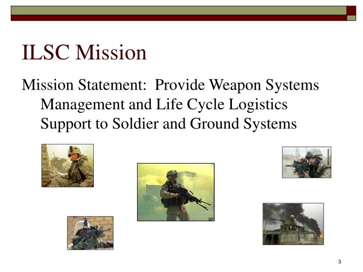 PPT - Integrated Logistics Support Center (ILSC) PowerPoint ...