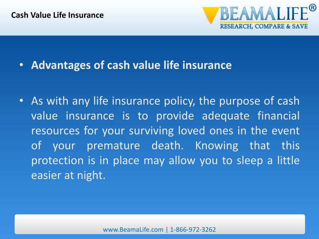 PPT - Cash Value Life Insurance PowerPoint Presentation, free download ...