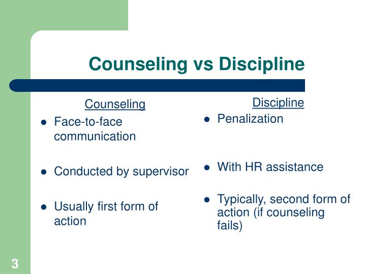 PPT - Changing Behavior Through Counseling/Corrective Action PowerPoint ...