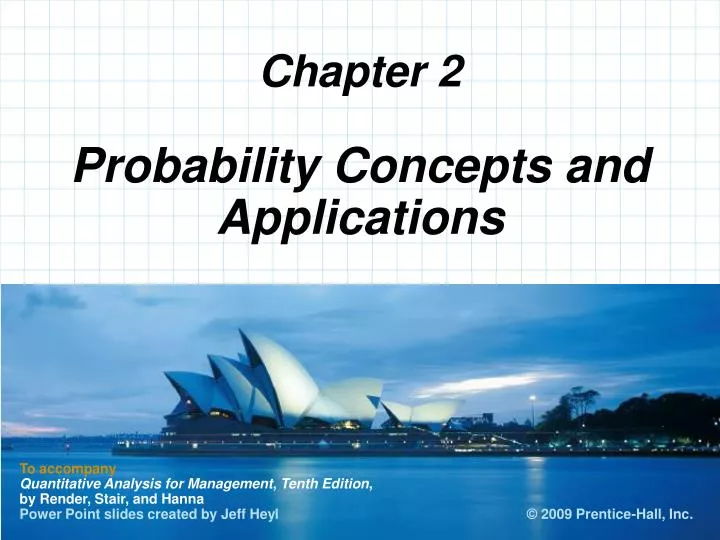 PPT - Probability Concepts and Applications PowerPoint Presentation ...