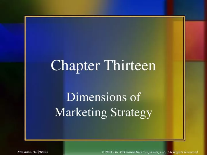PPT - Chapter Thirteen PowerPoint Presentation, free download - ID:289539