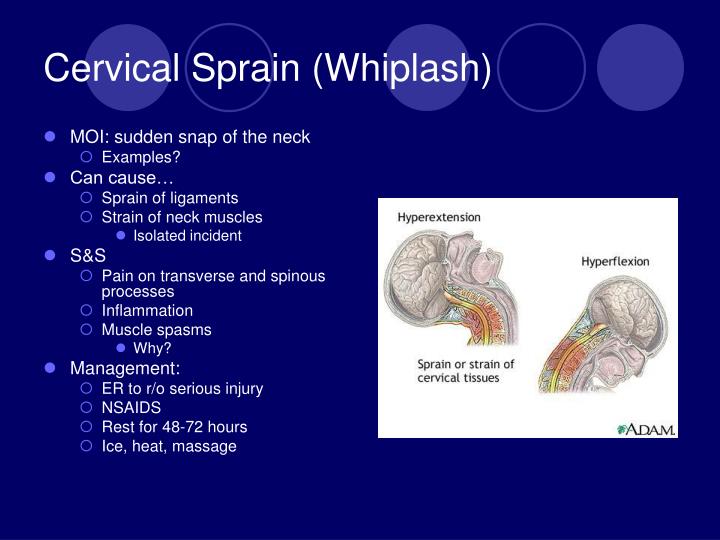 Ppt Cervical Spine Injuries Powerpoint Presentation Id 289834