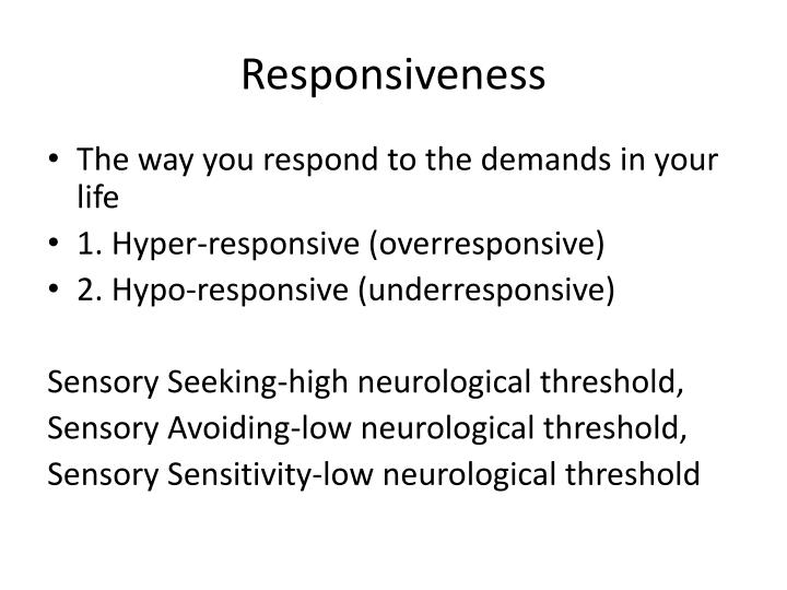 PPT - Sensory Processing Disorders and Executive Function PowerPoint ...